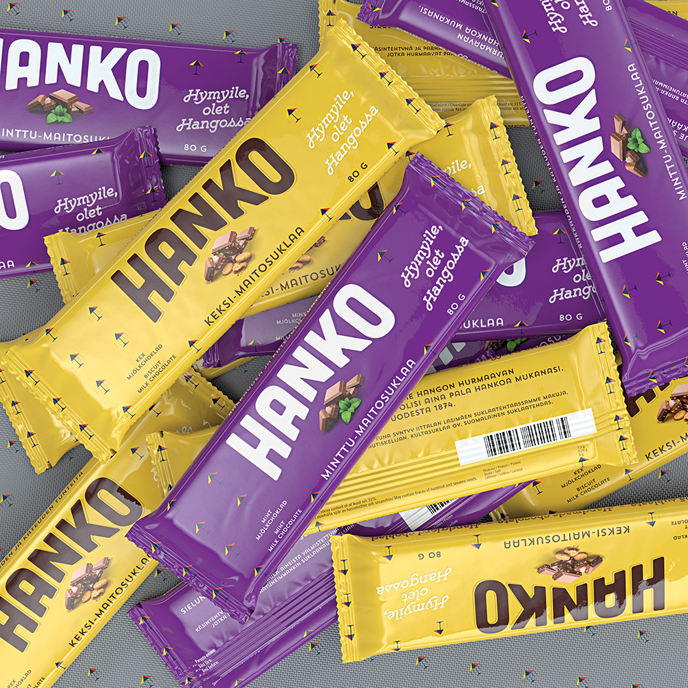 Andre Caputo - 3D of Hanko Chocolate and Packaging • Finland