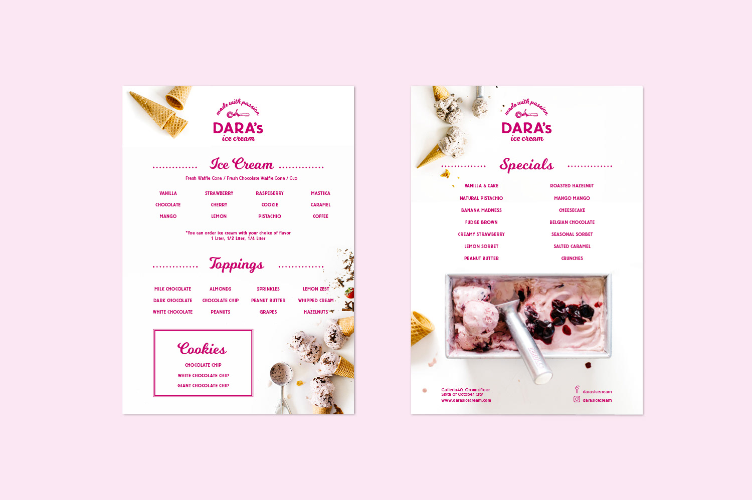 Tandem Branding - Dara’s Ice Cream