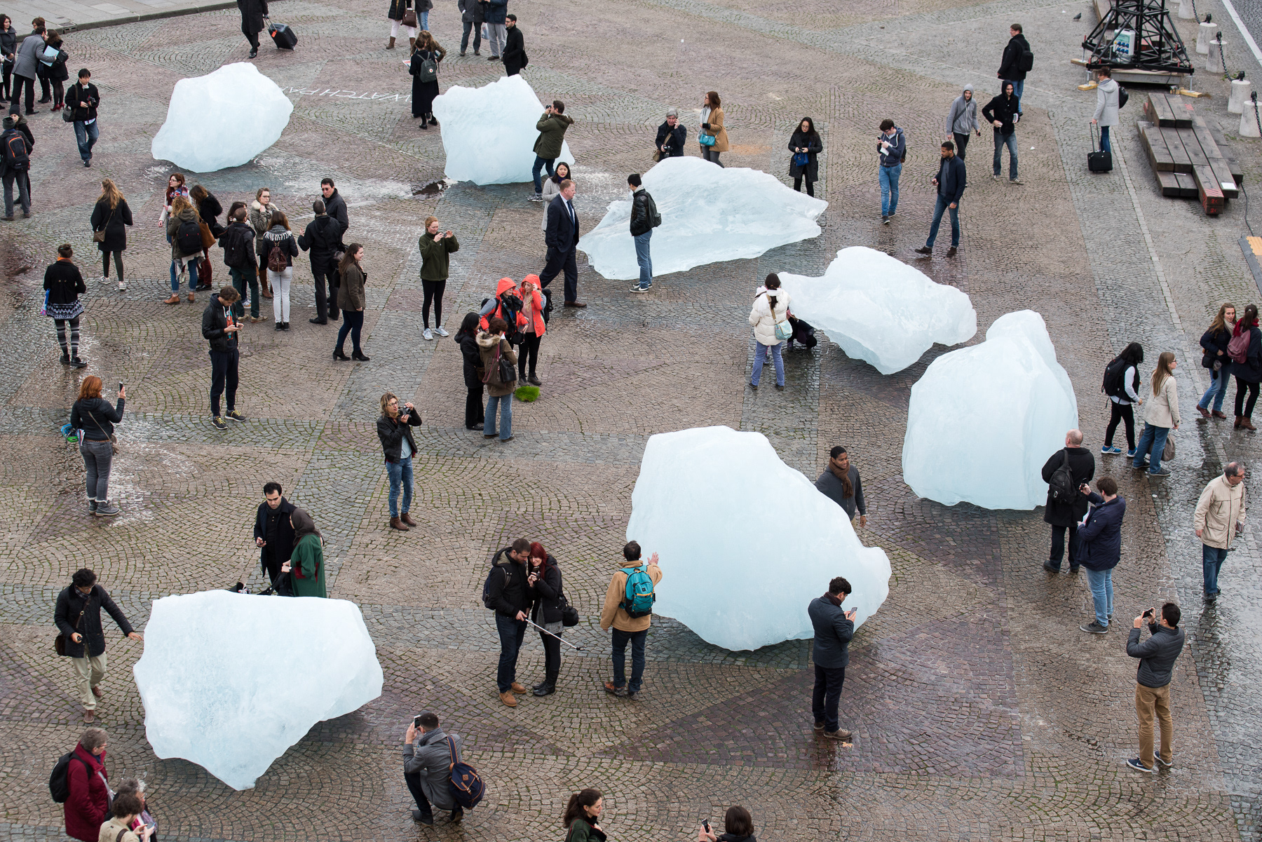 Martin Argyroglo Photographe - Ice Watch by Olafur Eliasson and Minik ...