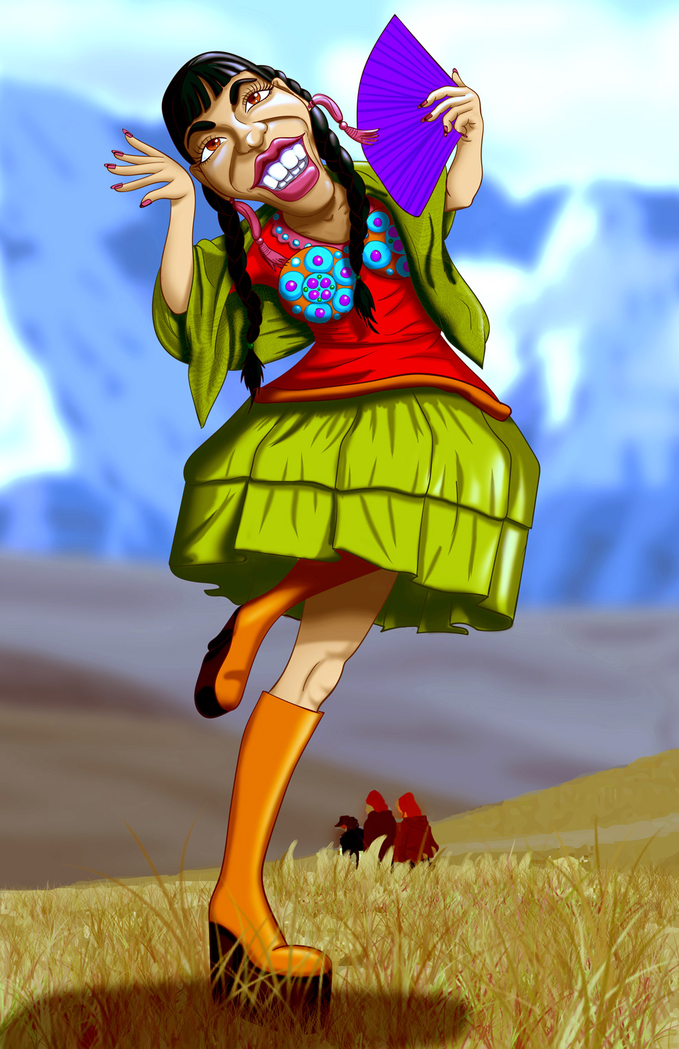 Jonathan Visual - Personajes icónicos del Peru