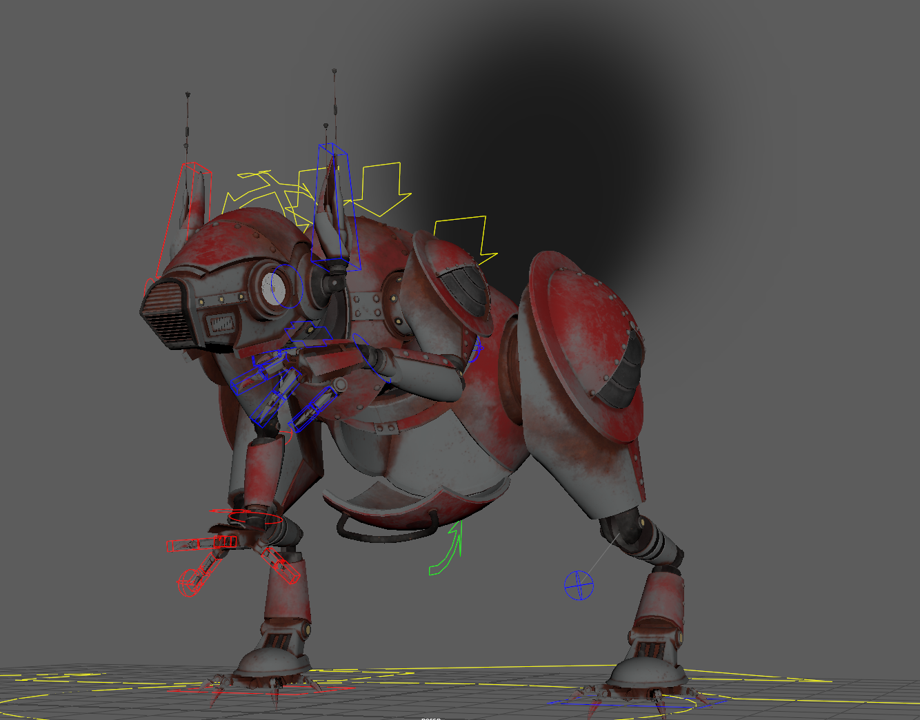 Connor Charron - Mechanical Squirrel Rig