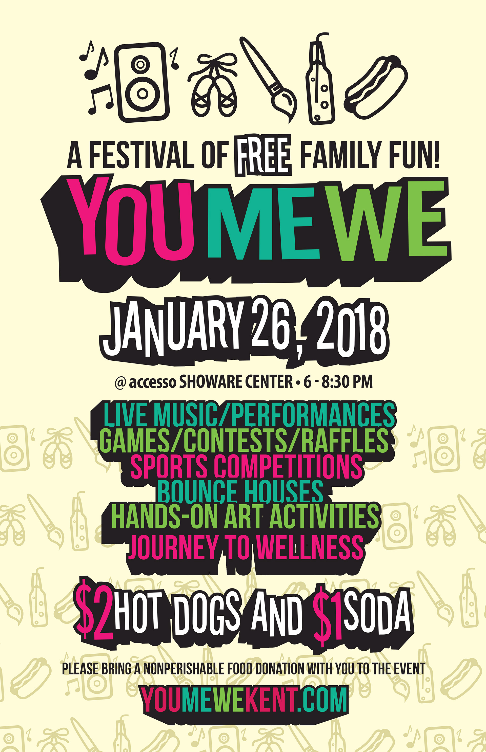 Mark Ciavarella - You Me We Event Poster