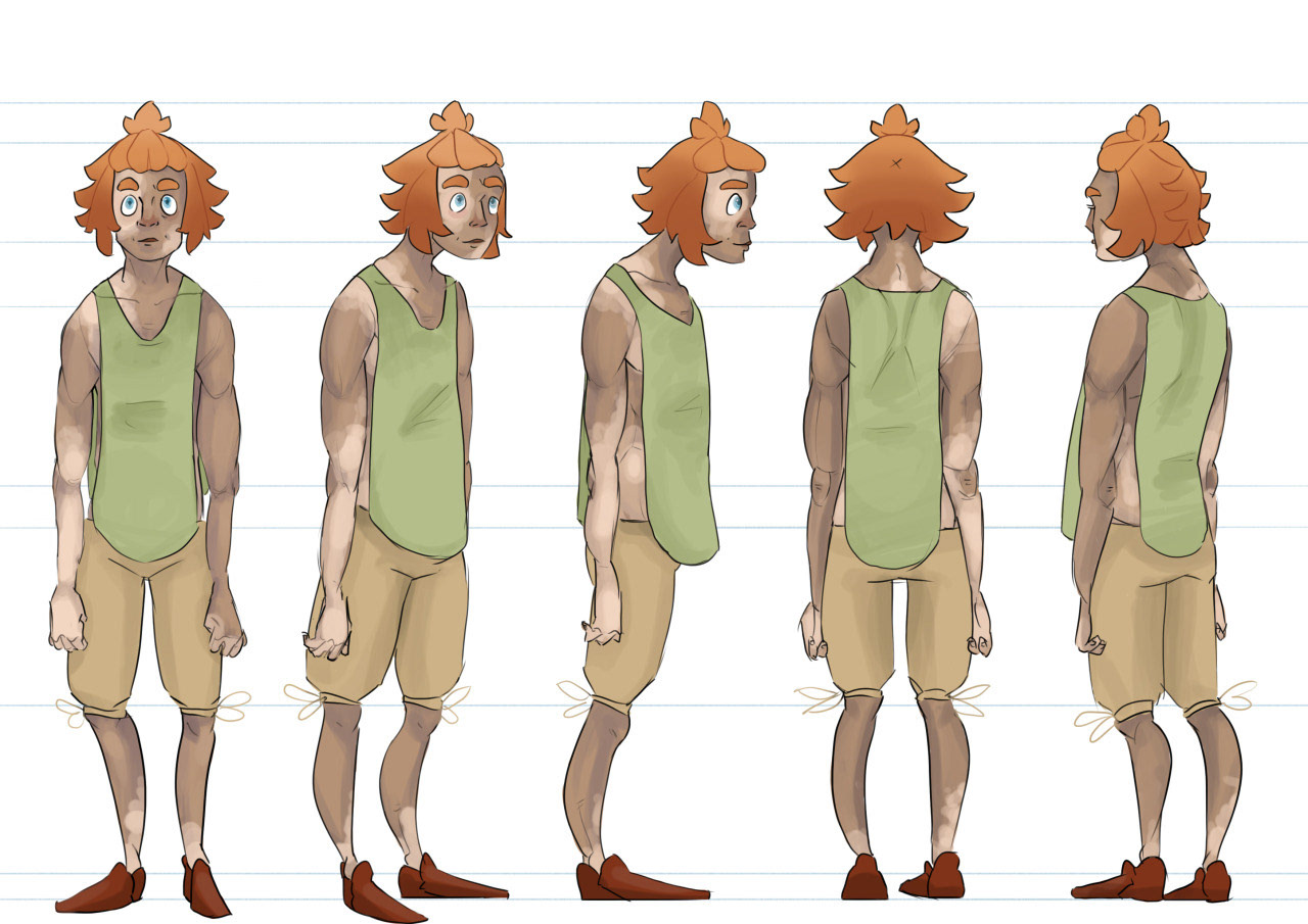 ella krober - Character Turnaround