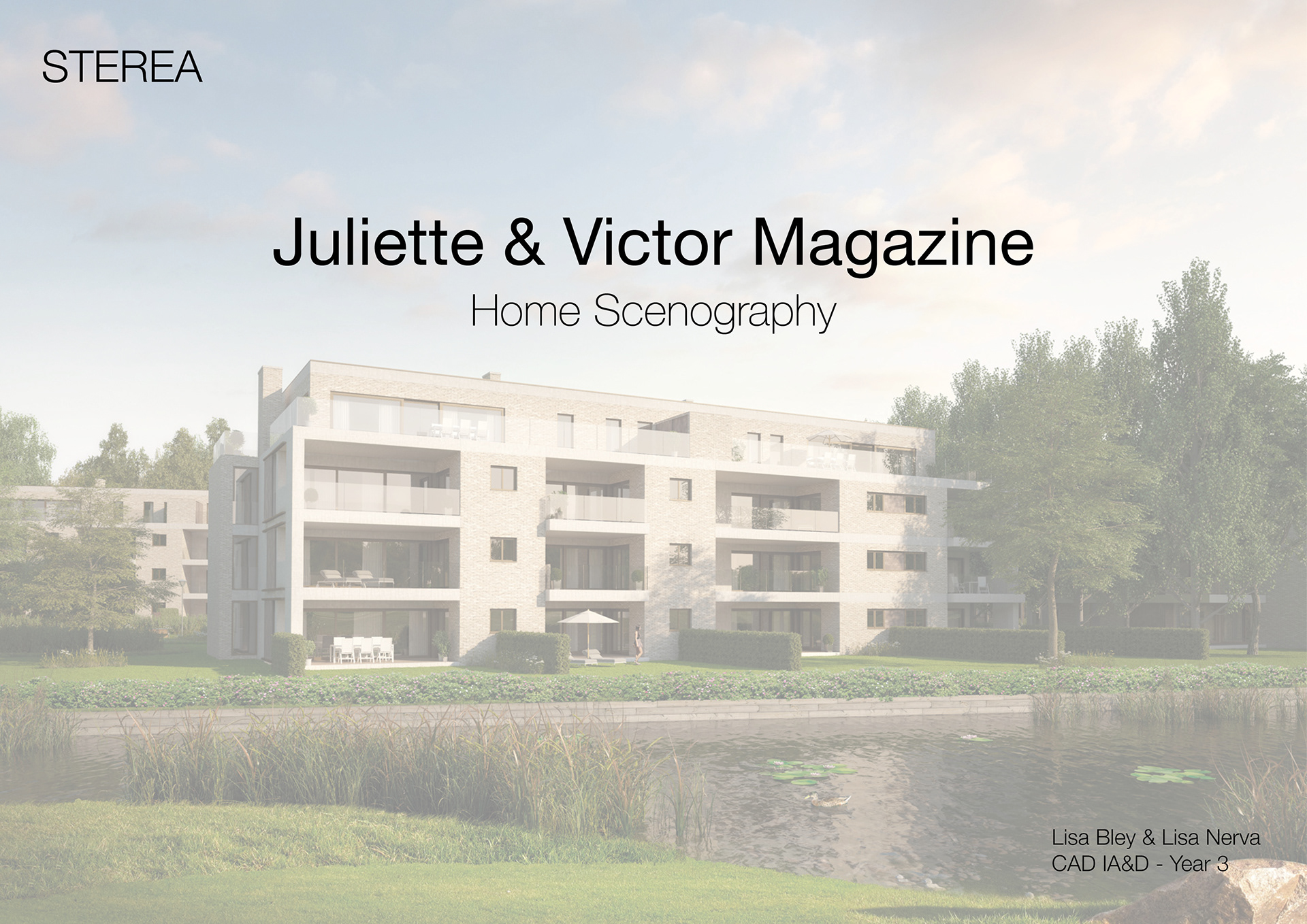 lisa bley - Home Scenography for Juliette & Victor Magazine