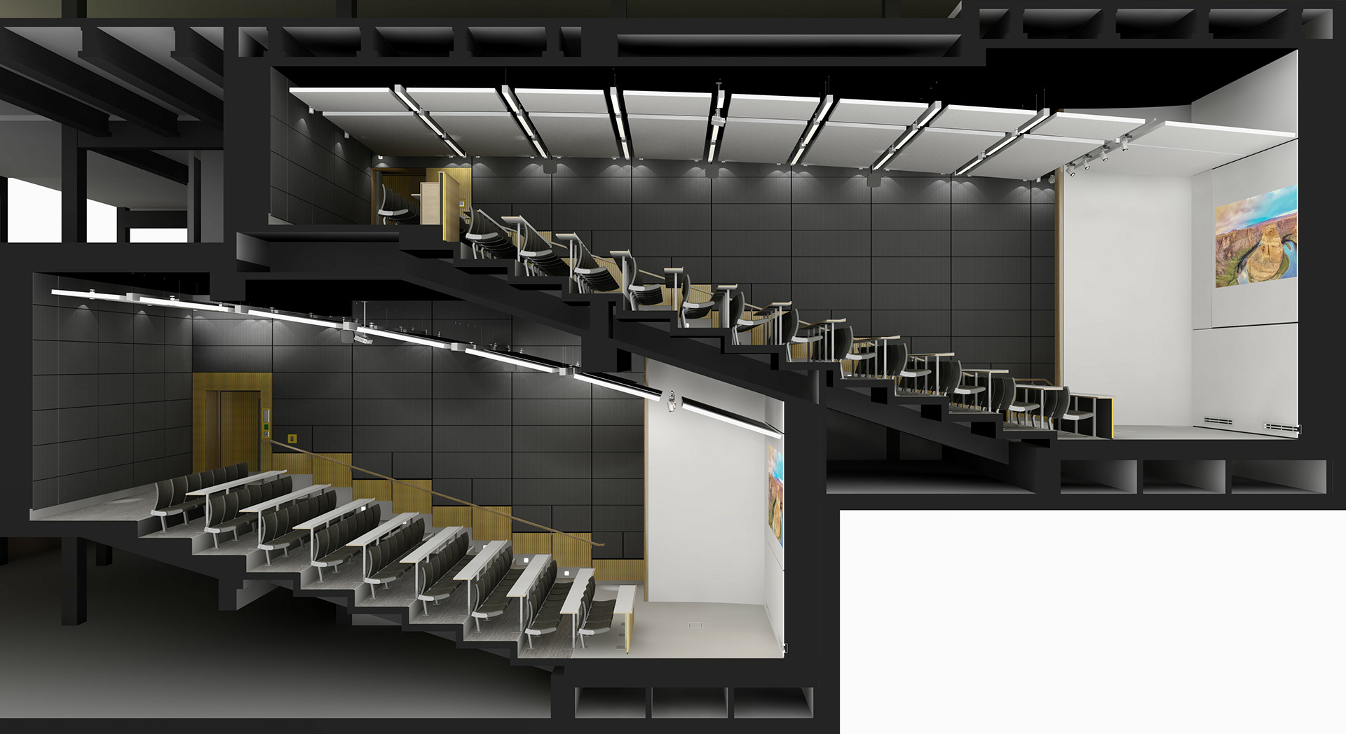 Moss Architecture . Interiors Ltd - Lecture Theatres