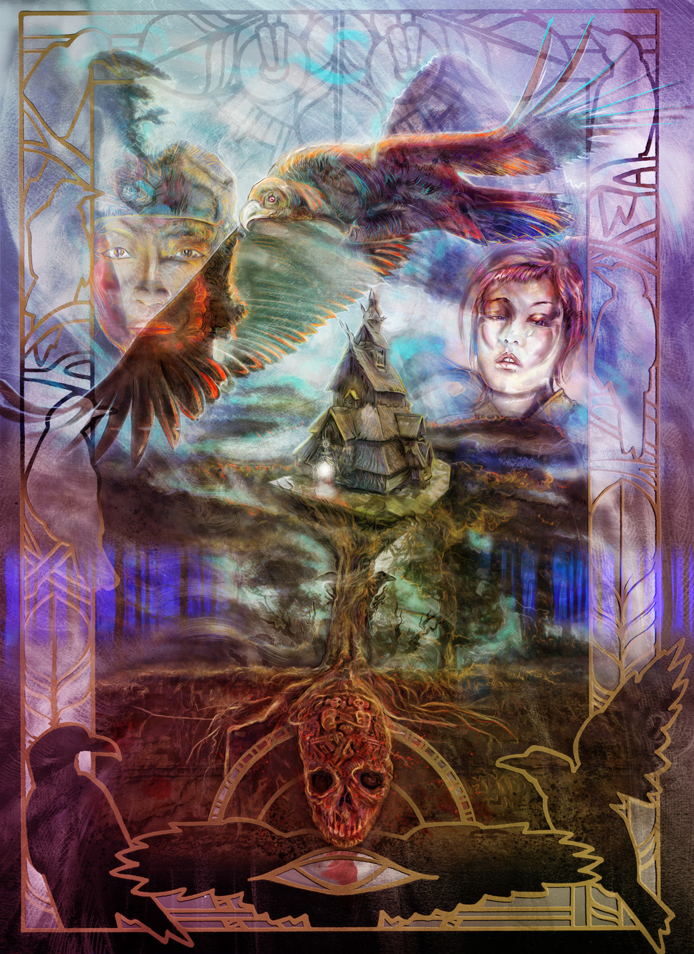 James Curcio Visual Art - The Fallen Cycle