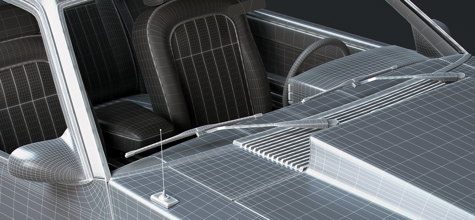 GPU Magic Studio - Ford Mustang Fox Body 3D Model