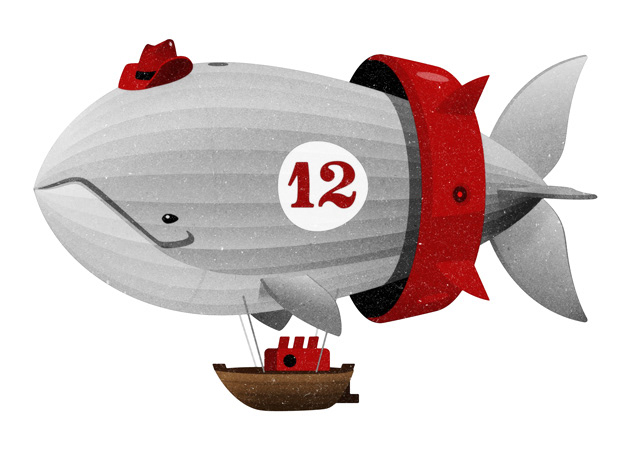 Mark Gervais Illustration and Animation - Blimp