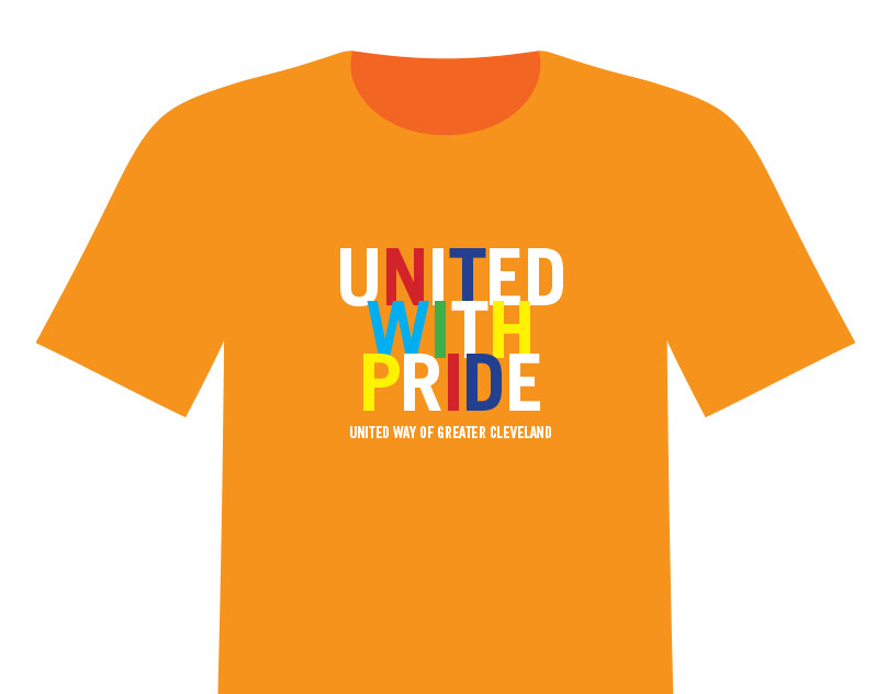 DJ Reichel - United Way's Pride Parade T-shirt Concepts