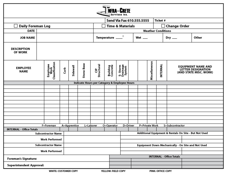 Cameron Design - Custom Log Book Design