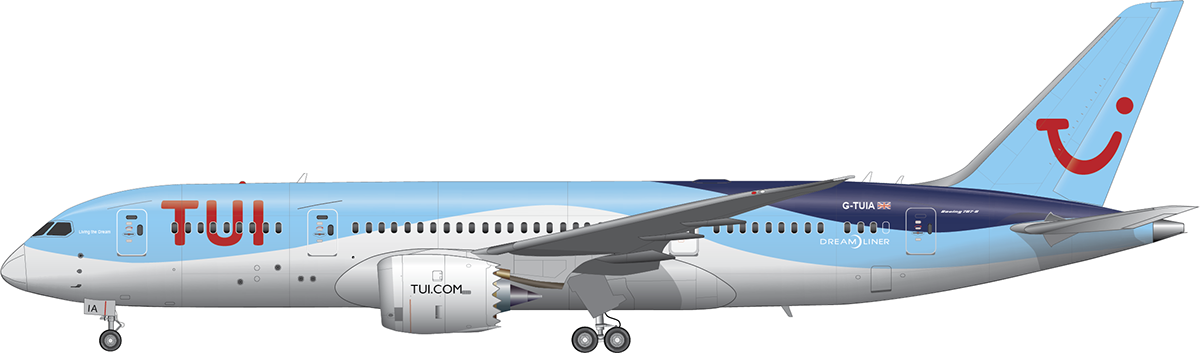 Glyn Chadwick - Boeing 787-8 of TUI Airways G-TUIA