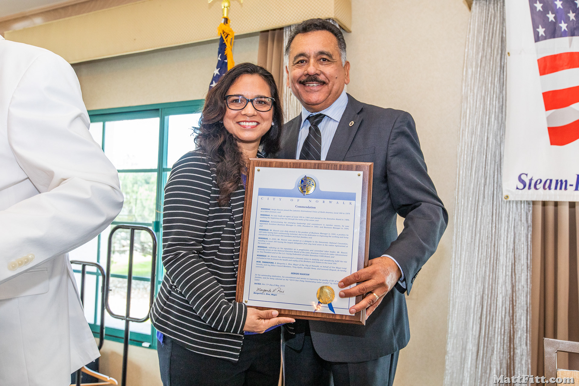 Matt Fitt Photography - SOUTH COUNTY LABOR HONORS SERGIO RASCON (PART TWO)