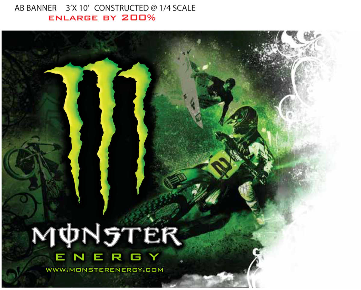 Artemixez.com - Monster Energy AB Banner Large Format