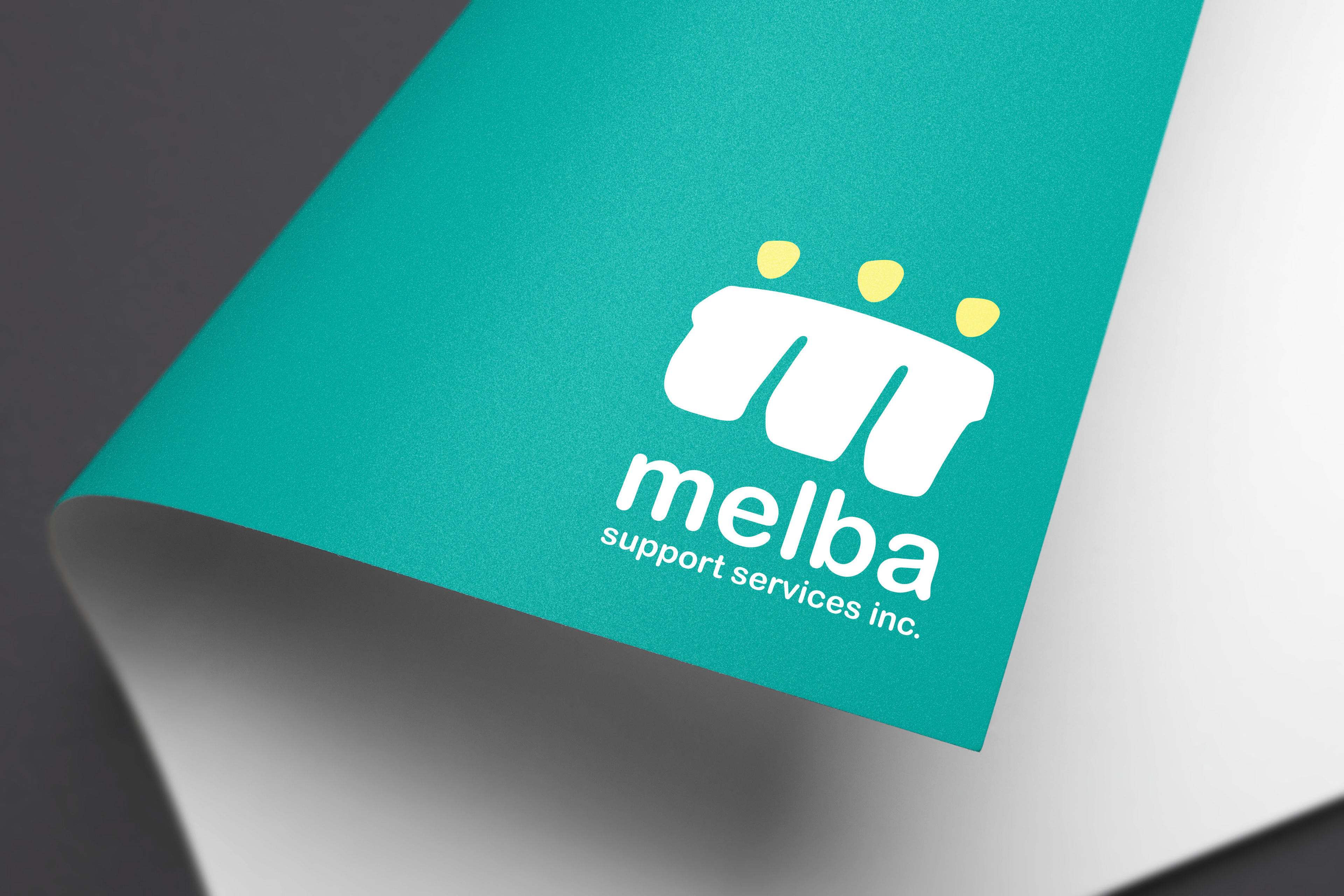 taylored creativity - Melba Support Services - Logo & Collateral