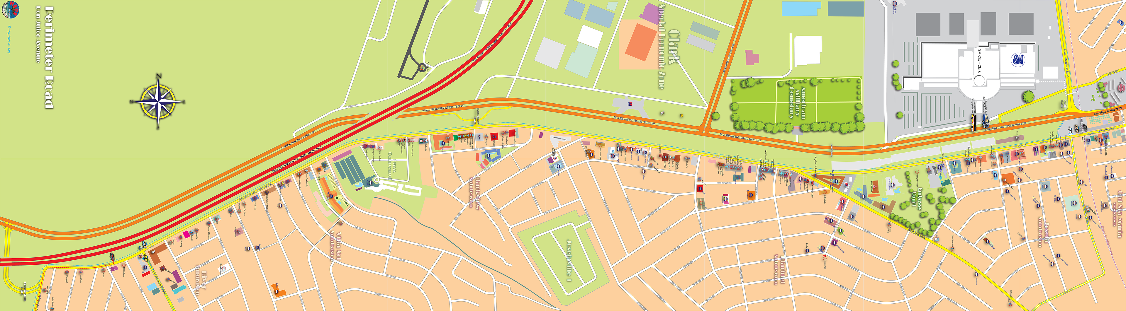 Angeles City Maps - Plaridel