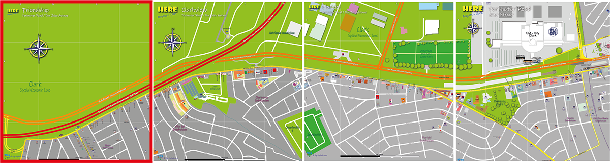 Angeles City Maps - Friendship