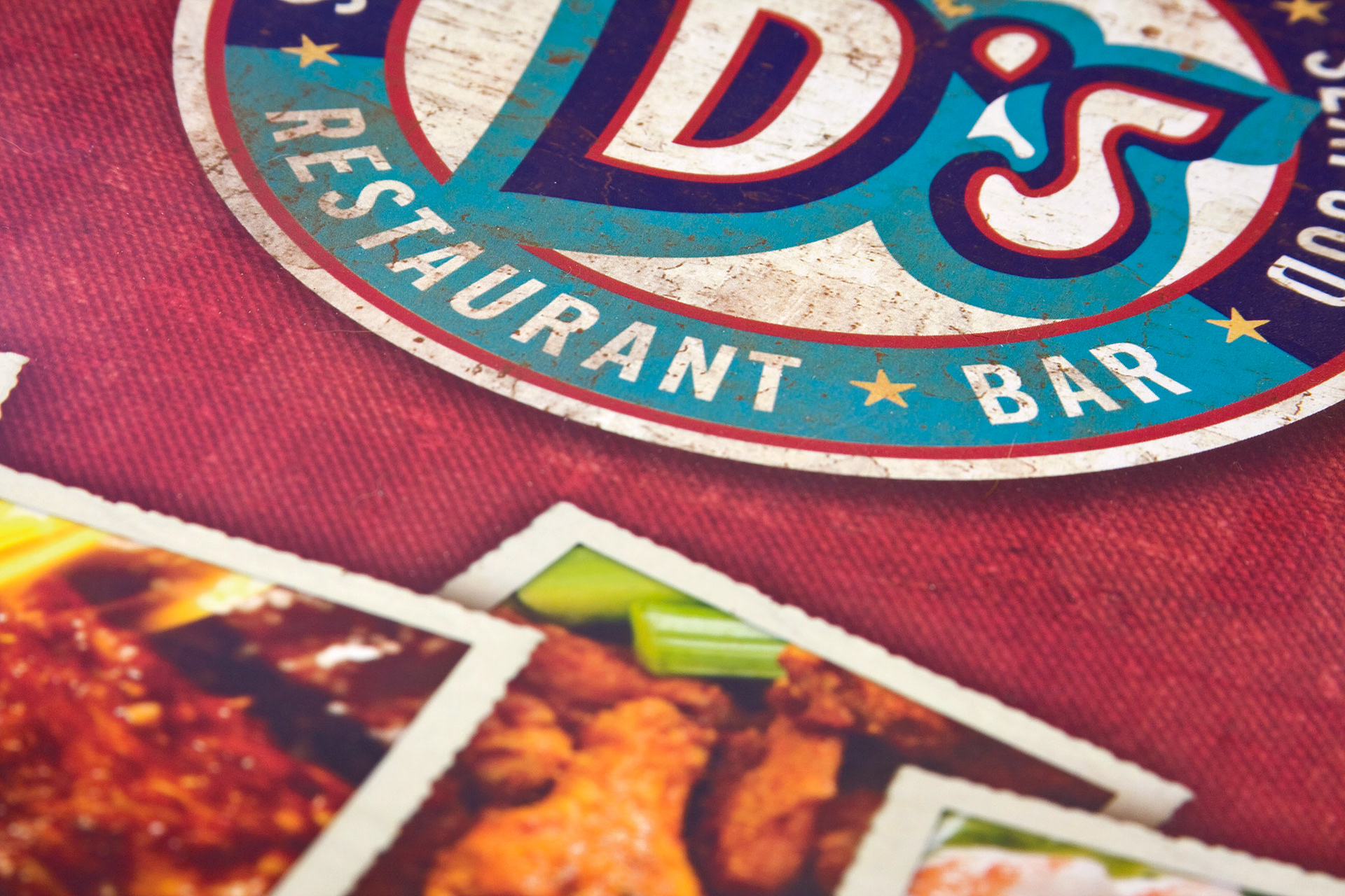 Black Barn - D's Restaurant Menu Design