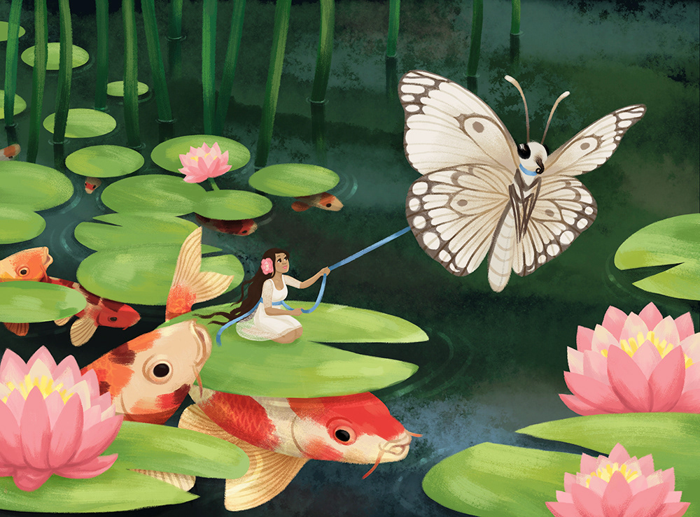 Nancy Muller - Illustration - Thumbelina