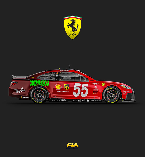 EFE AKCAY - FORMULA ADDICT Social Graphics