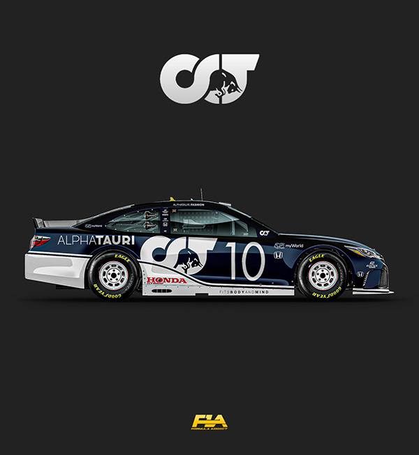 EFE AKCAY - FORMULA ADDICT Social Graphics