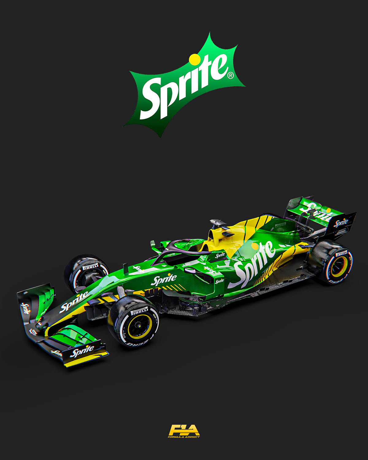 EFE AKCAY - FORMULA ADDICT Social Graphics