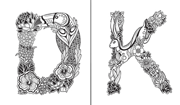 Marica Zottino - Exotic Alphabet