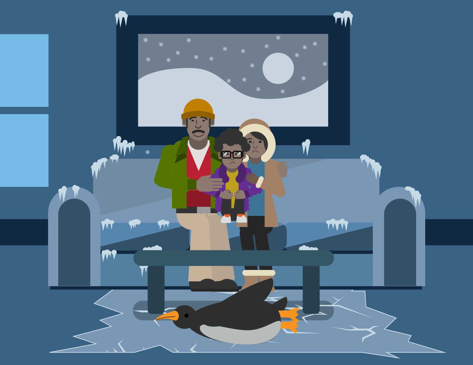 Brandon Davidson - Comfort HVAC animation commercial assets