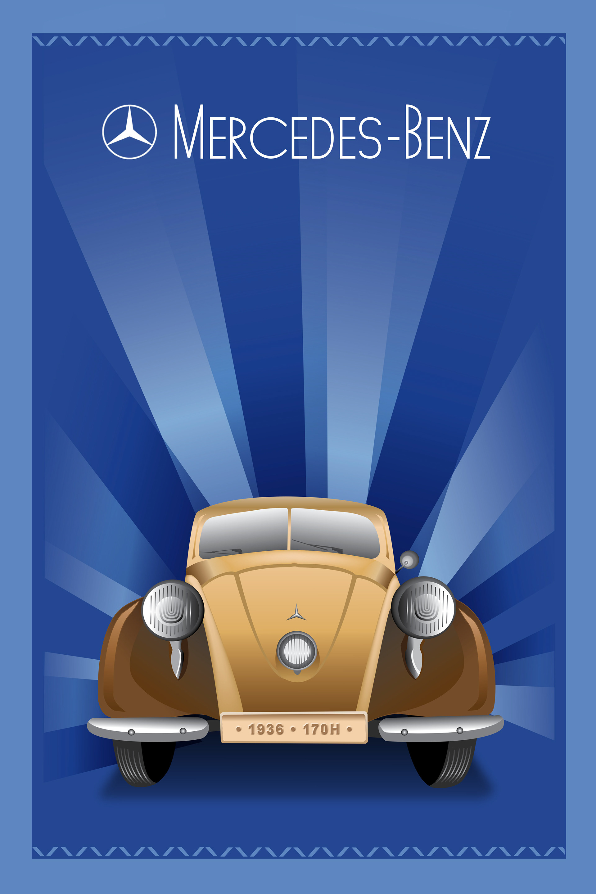 Cheyenne Gorbitz - Mercedes-Benz Promotional Poster