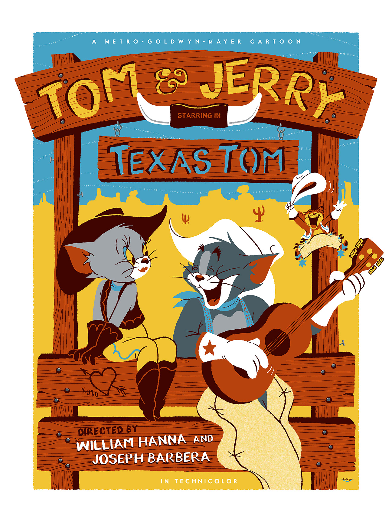 The Art Of Ian Glaubinger Tom And Jerry
