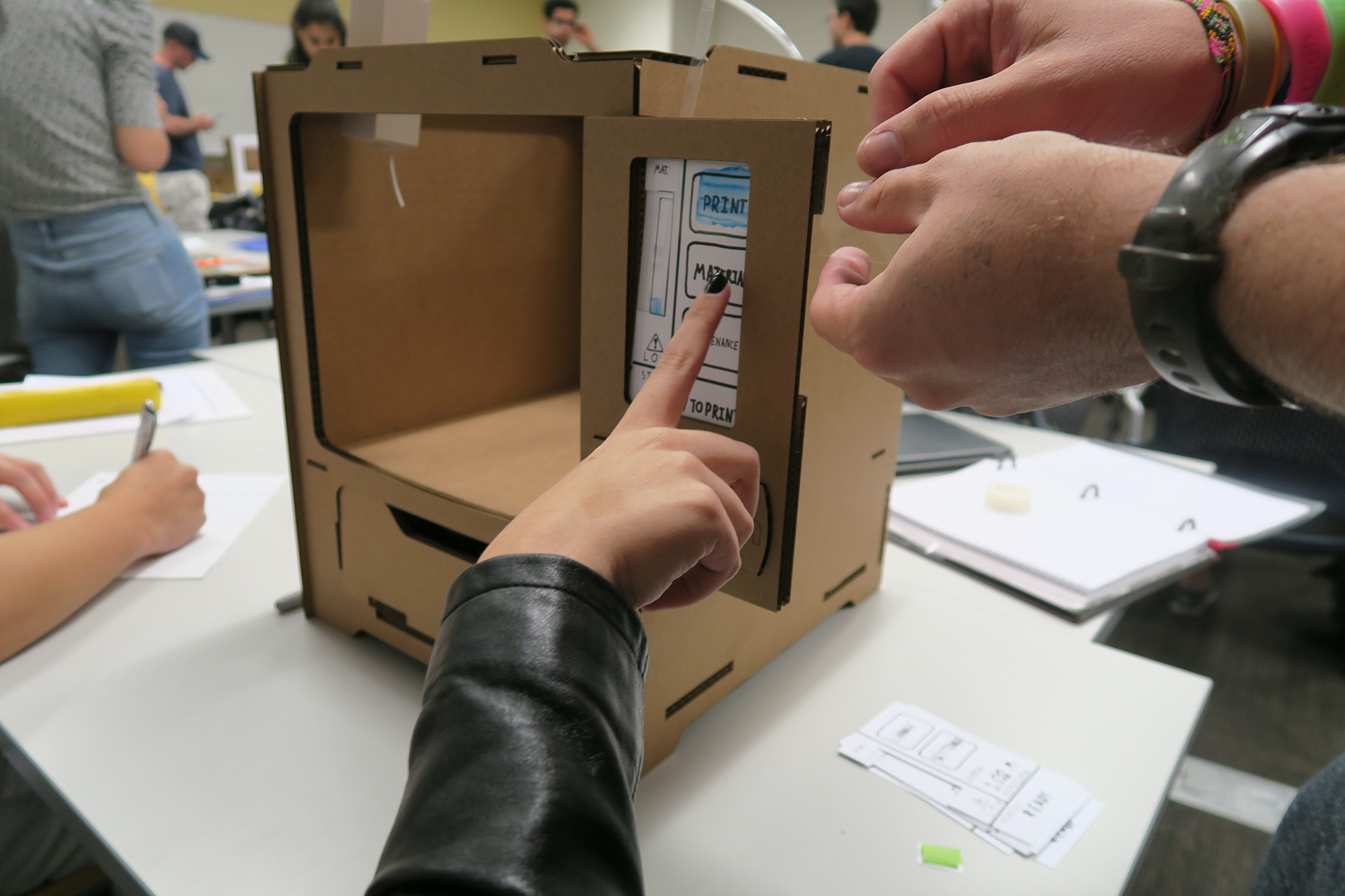 Noah Posner - 3D Printer Paper Prototype