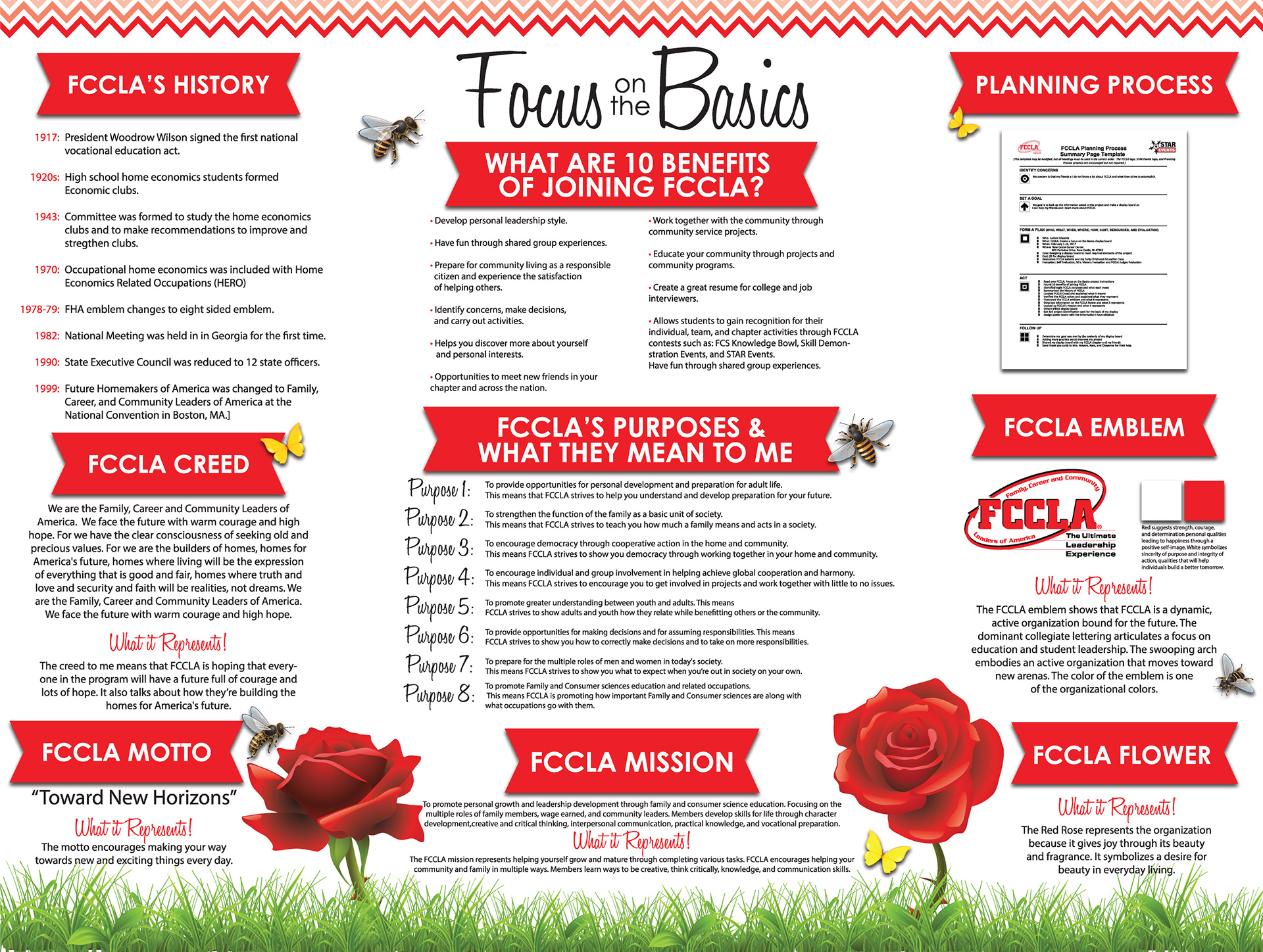 Nate Burns - FCCLA Poster: Focus on the Basics