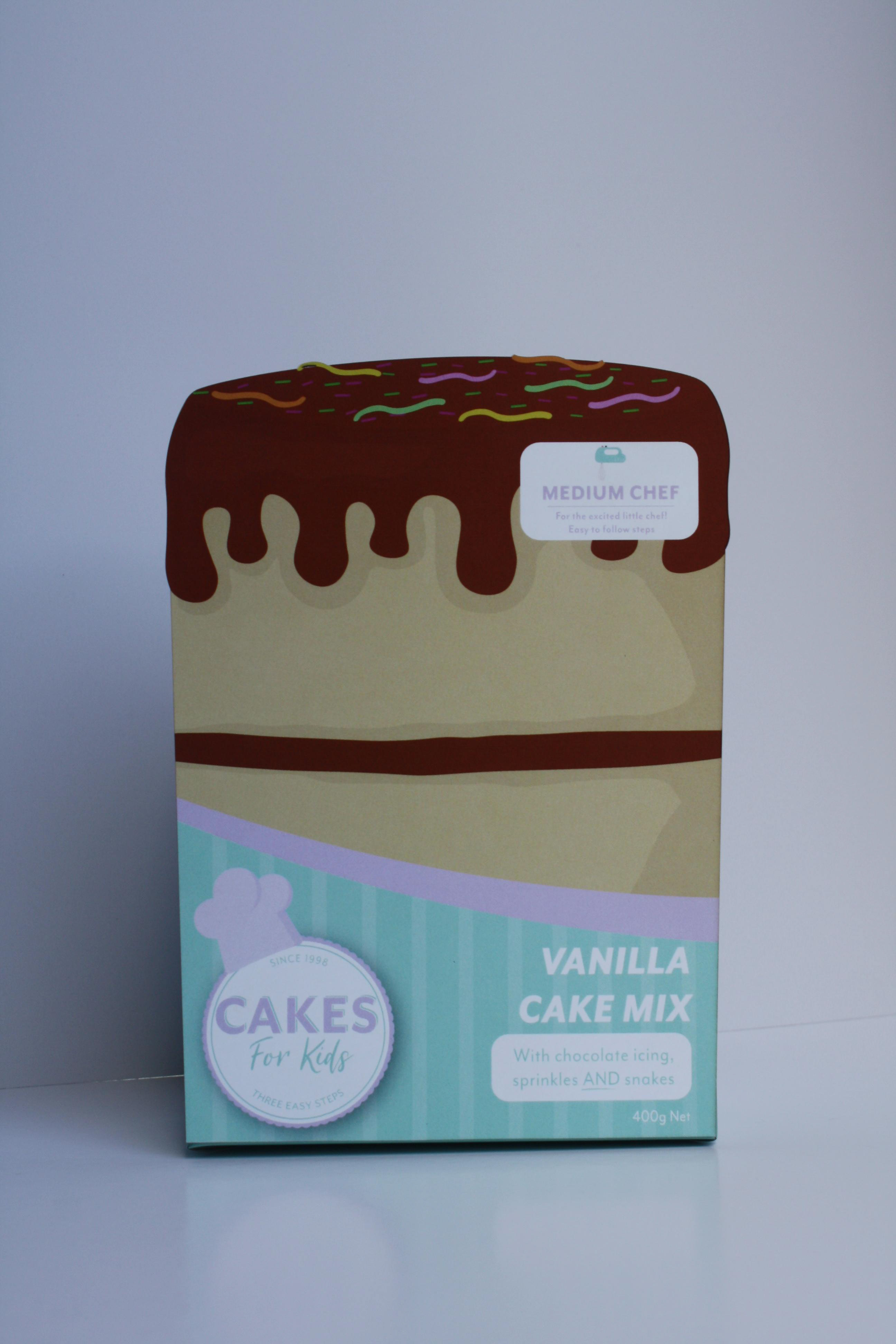 Kate Heaton - Cakes for Kids - Packaging Design
