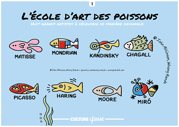 Culture Classe - L'école d'art des poissons