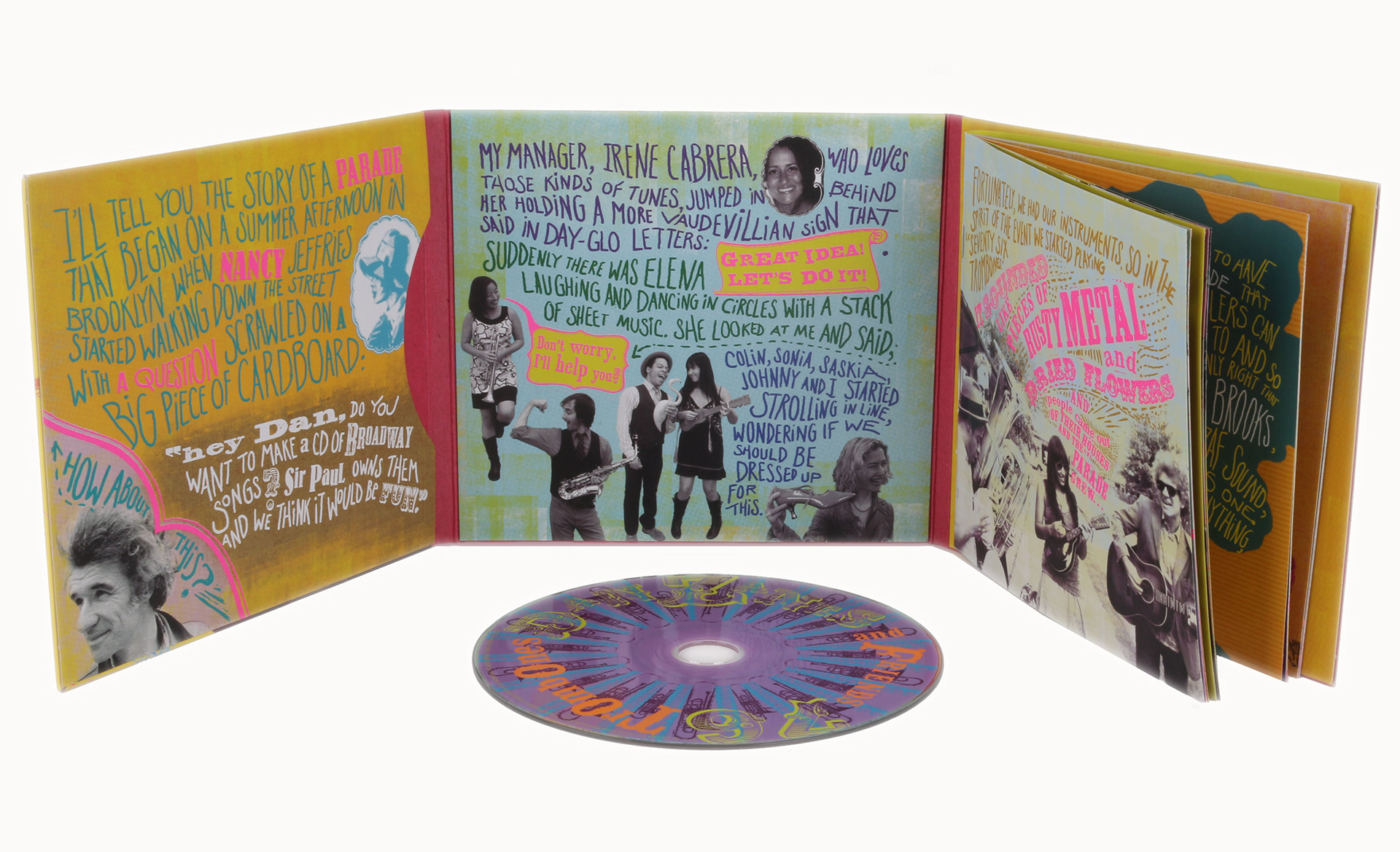 Astrid Lewis Design - Dan Zanes and Friends: 76 Trombones