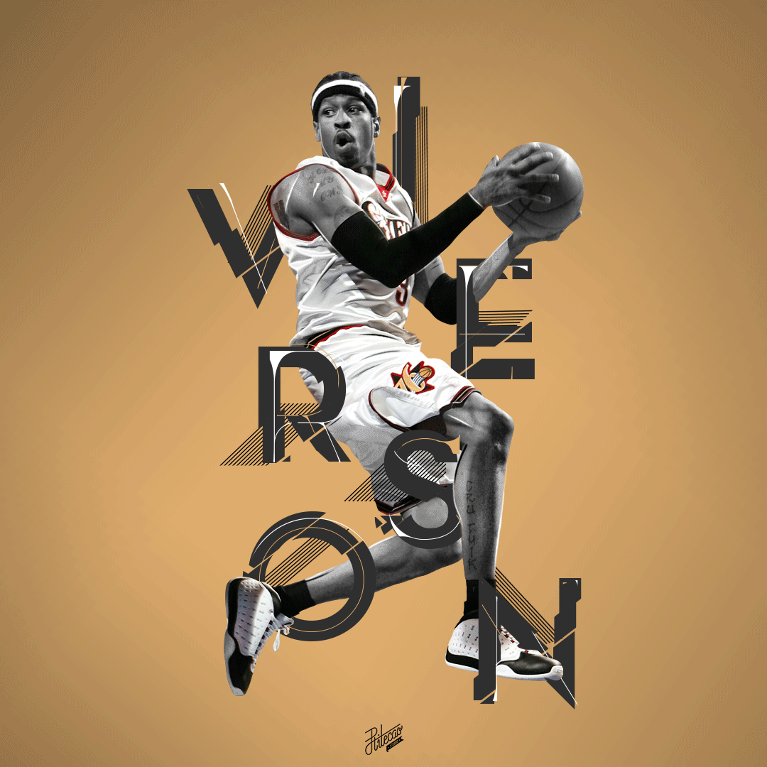 Ptitecao Studio - Sport graphic designer - NBA Typography Animations