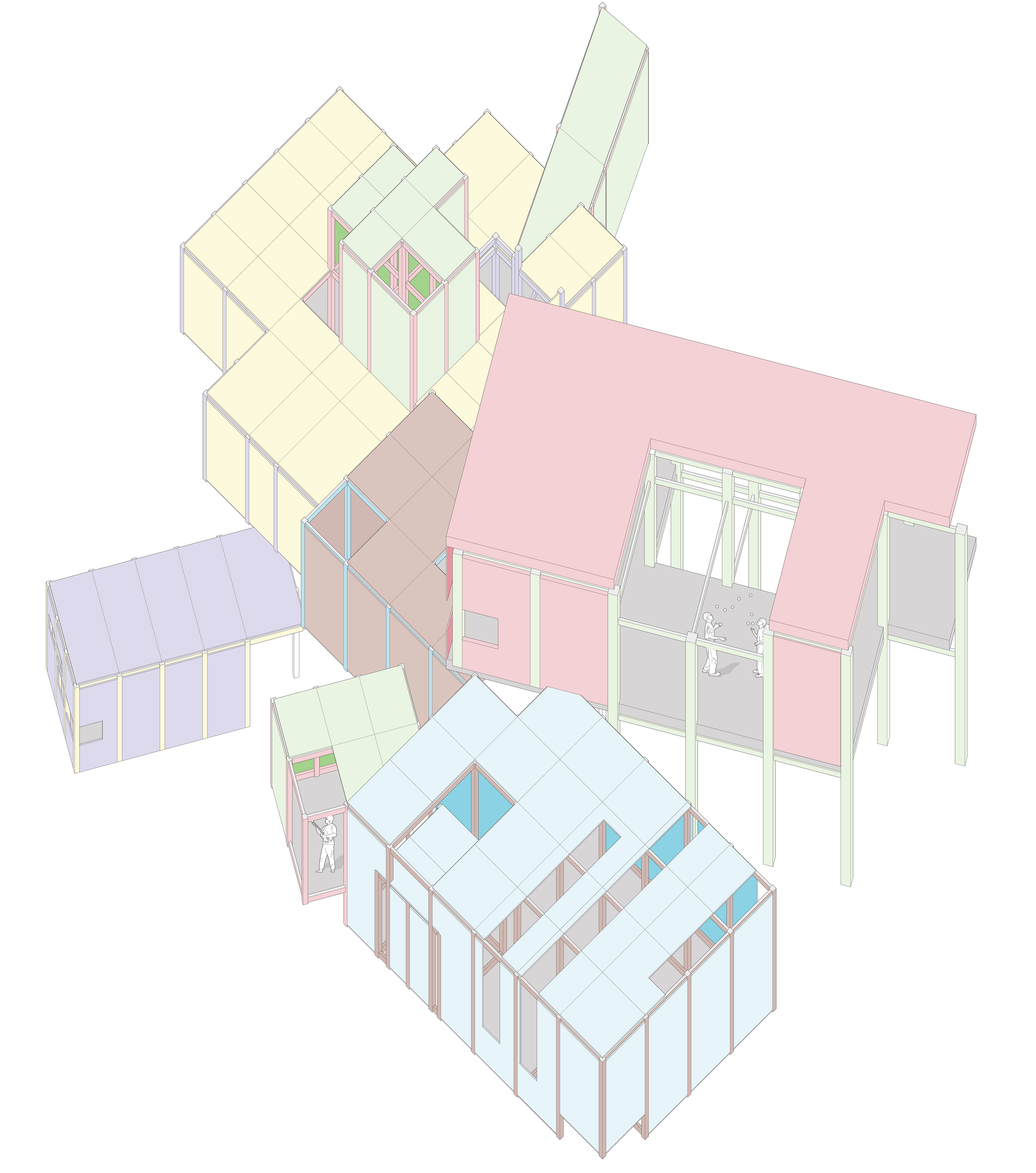 Narrative Design Architectural Drawing