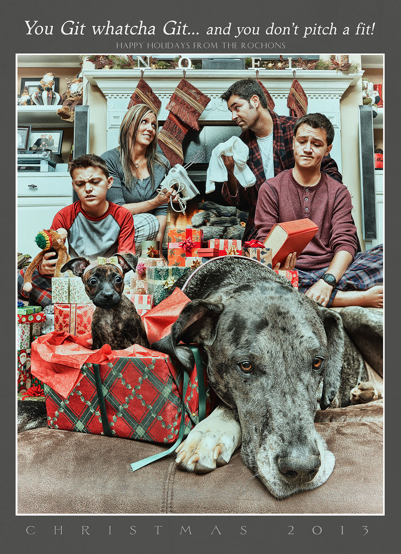 Marc Rochon - Christmas Cards Over the Years