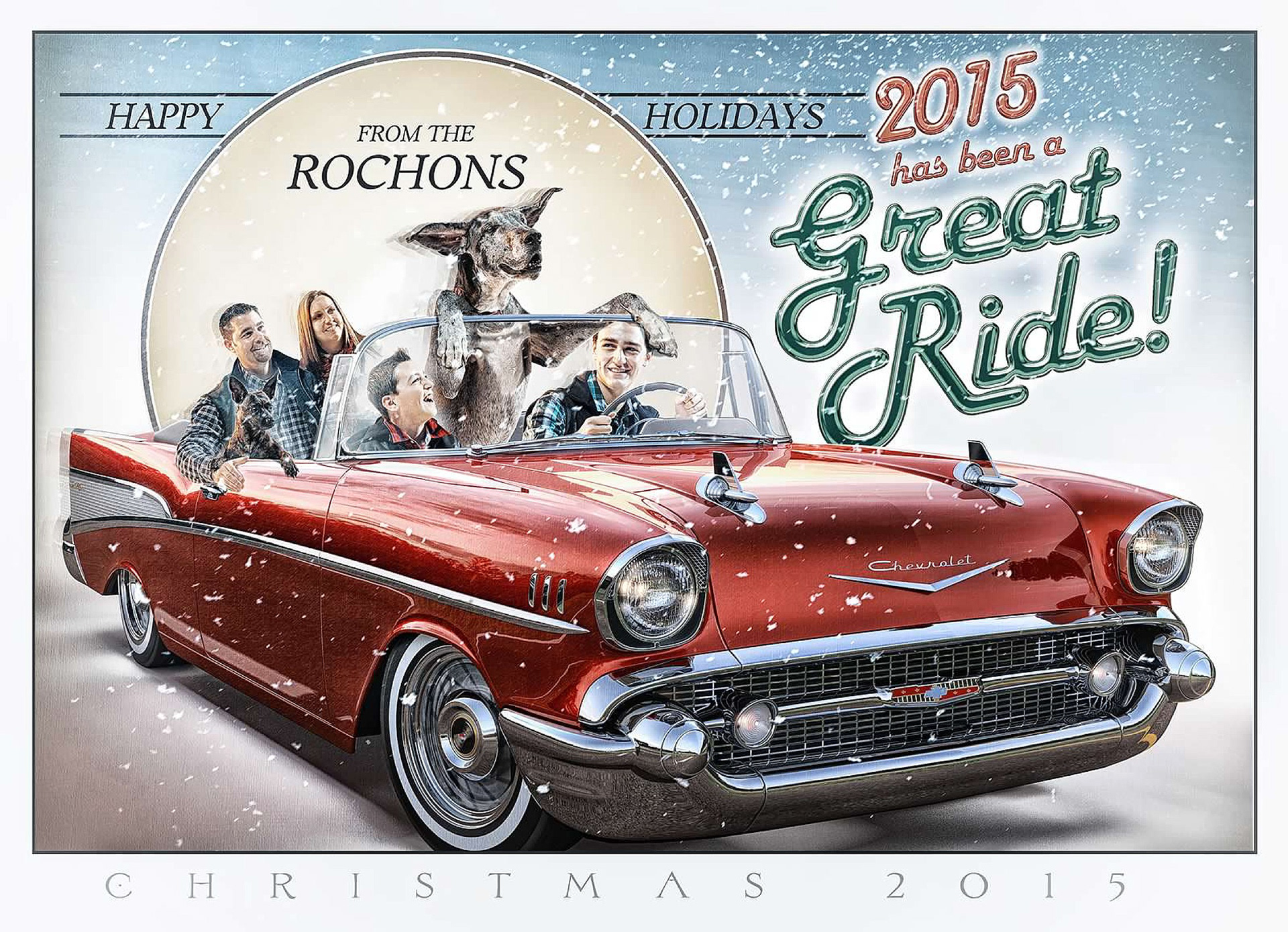 Marc Rochon - Christmas Cards Over the Years