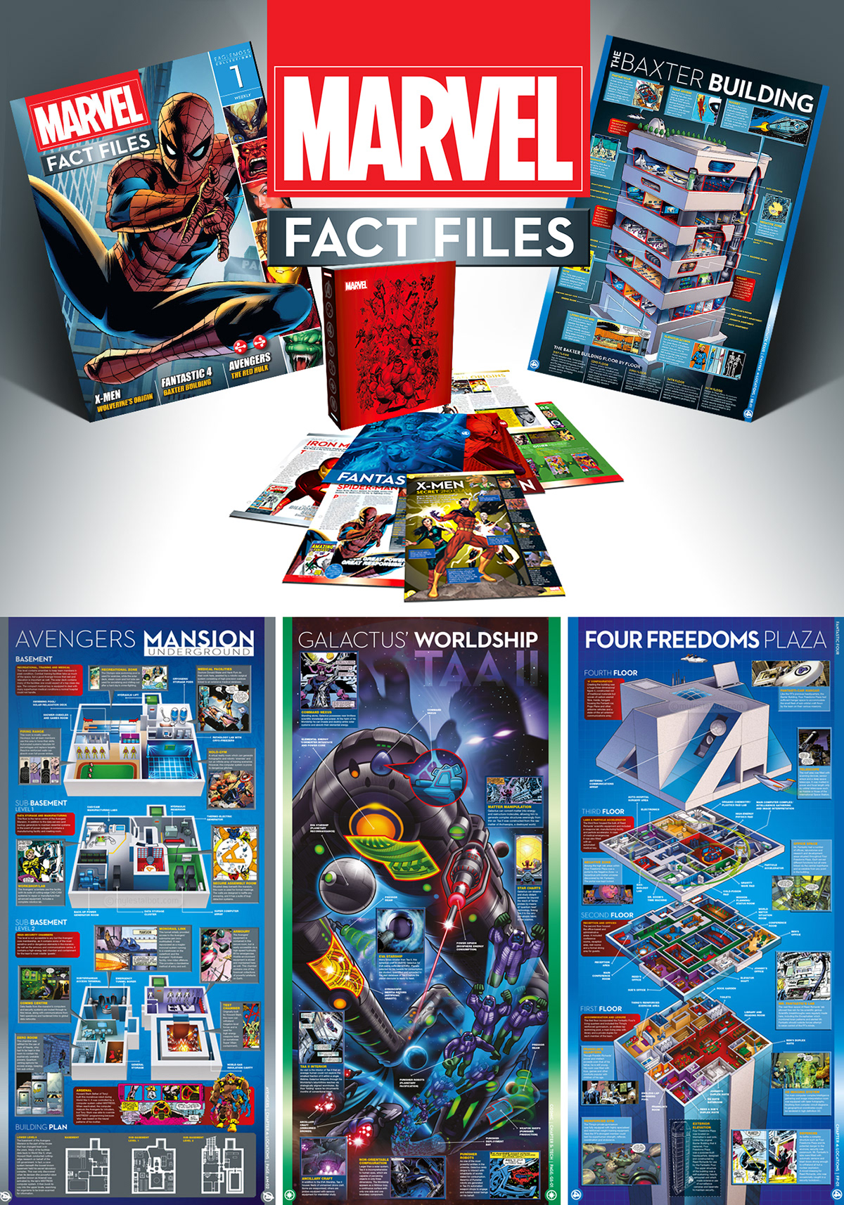 Myles Talbot Studio - Marvel / Technical cutaways