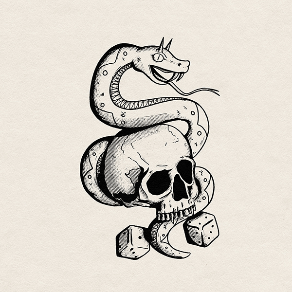 cja Art - Horned Viper // Personal Project