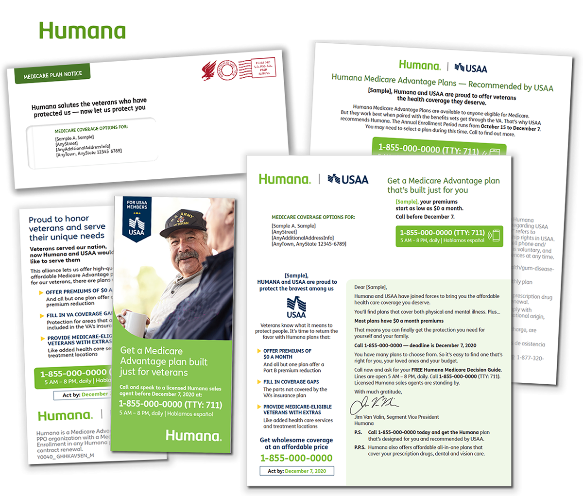 BRIAN JONES—Creative Director—Copy - Humana | Direct Mail/Email