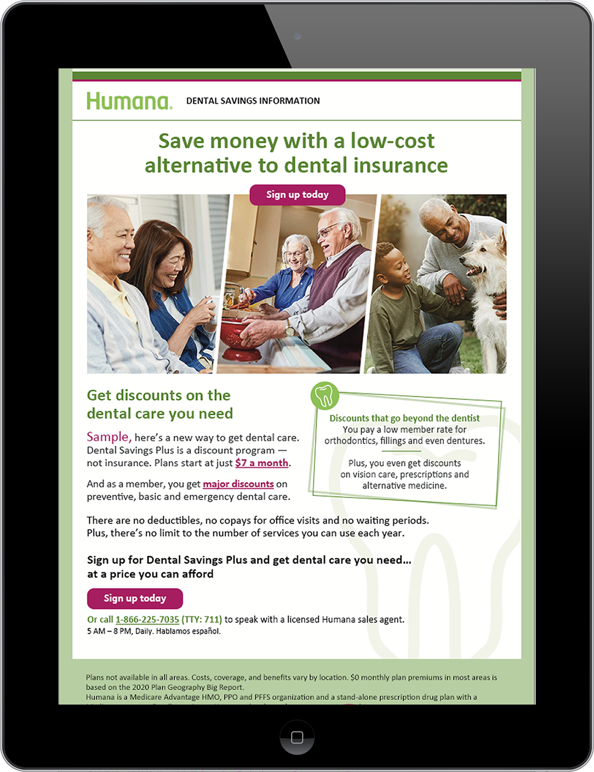 BRIAN JONES—Creative Director—Copy - Humana | Direct Mail/Email