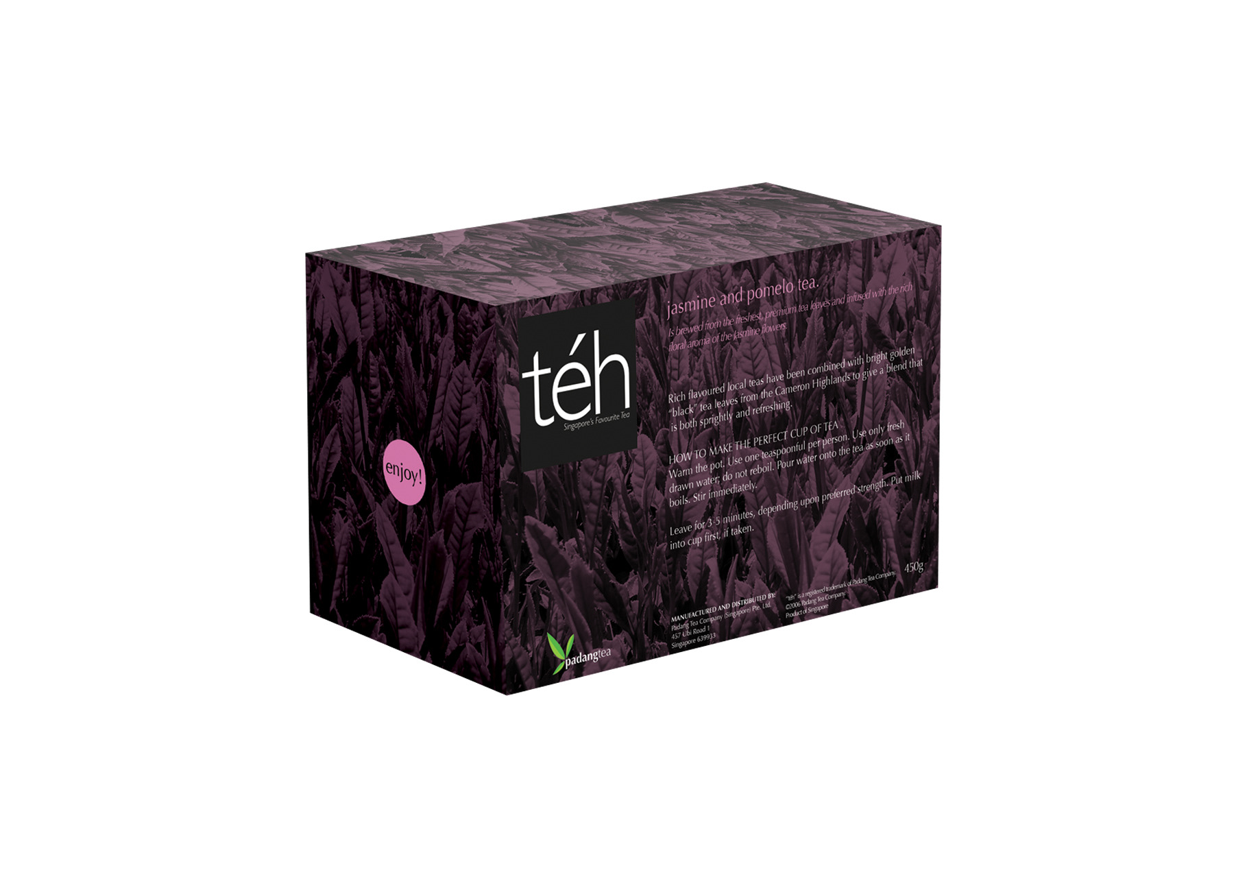 Boon Hau Tan - téh Tea Brand Identity and Packaging (Student Work)