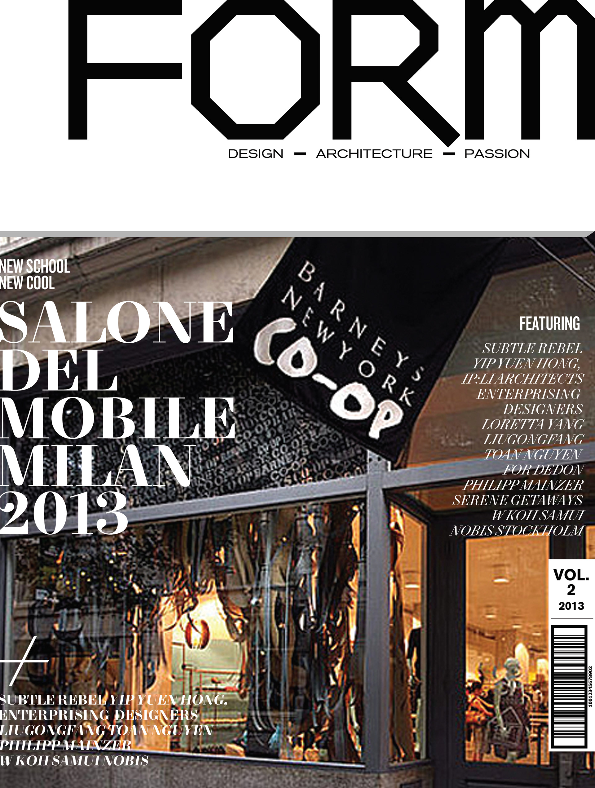 Boon Hau Tan - FORM Magazine Concept Prototypes (Unrealised)