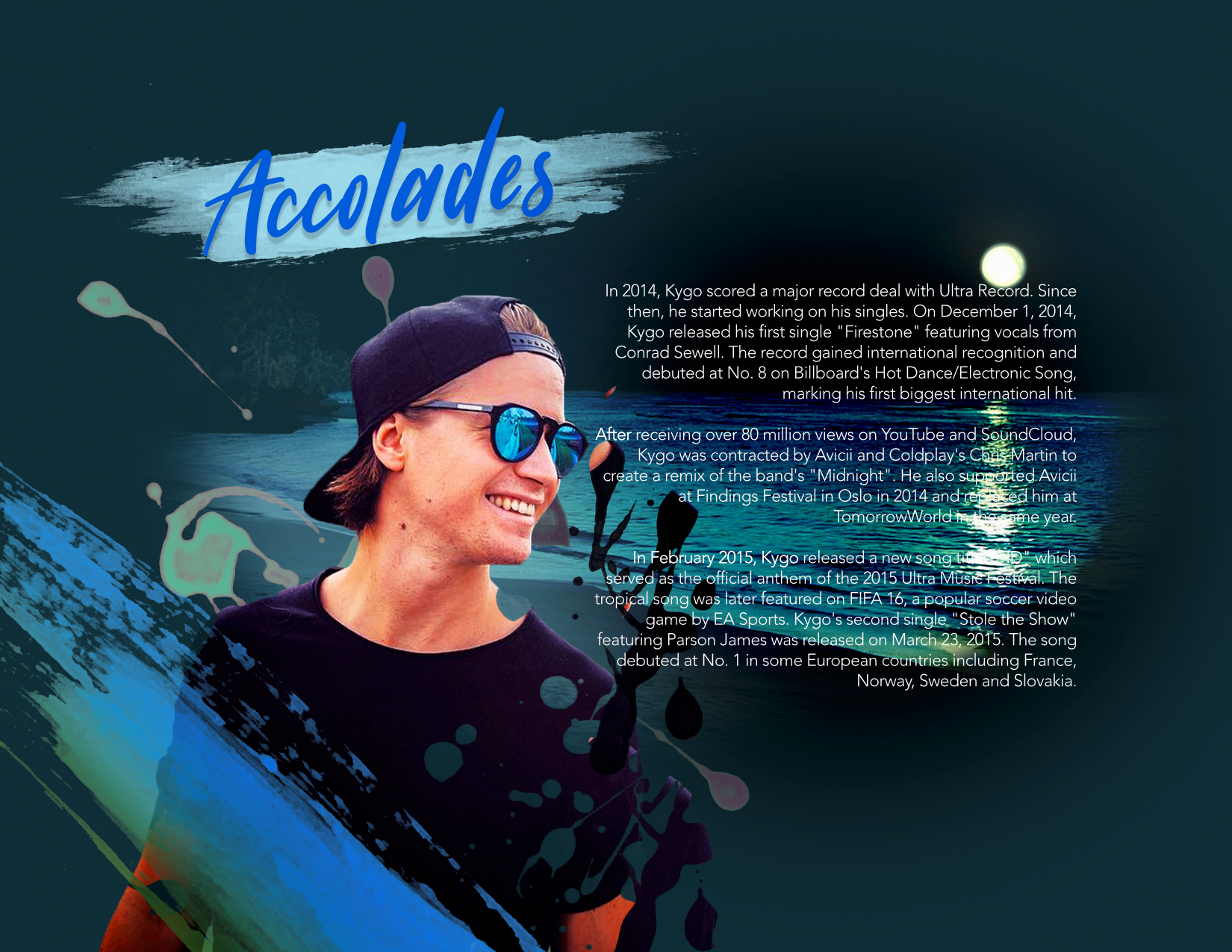 MTECH DESIGN - Kygo Album Spread