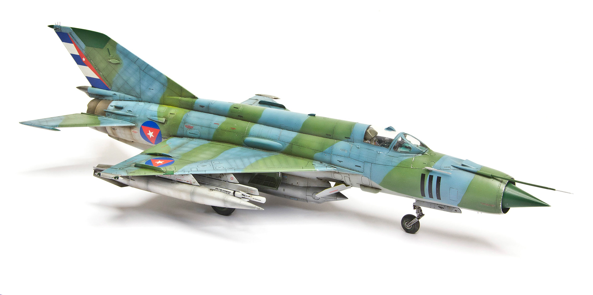 JR miniatures - Mig 21 R - 1:48 Eduard