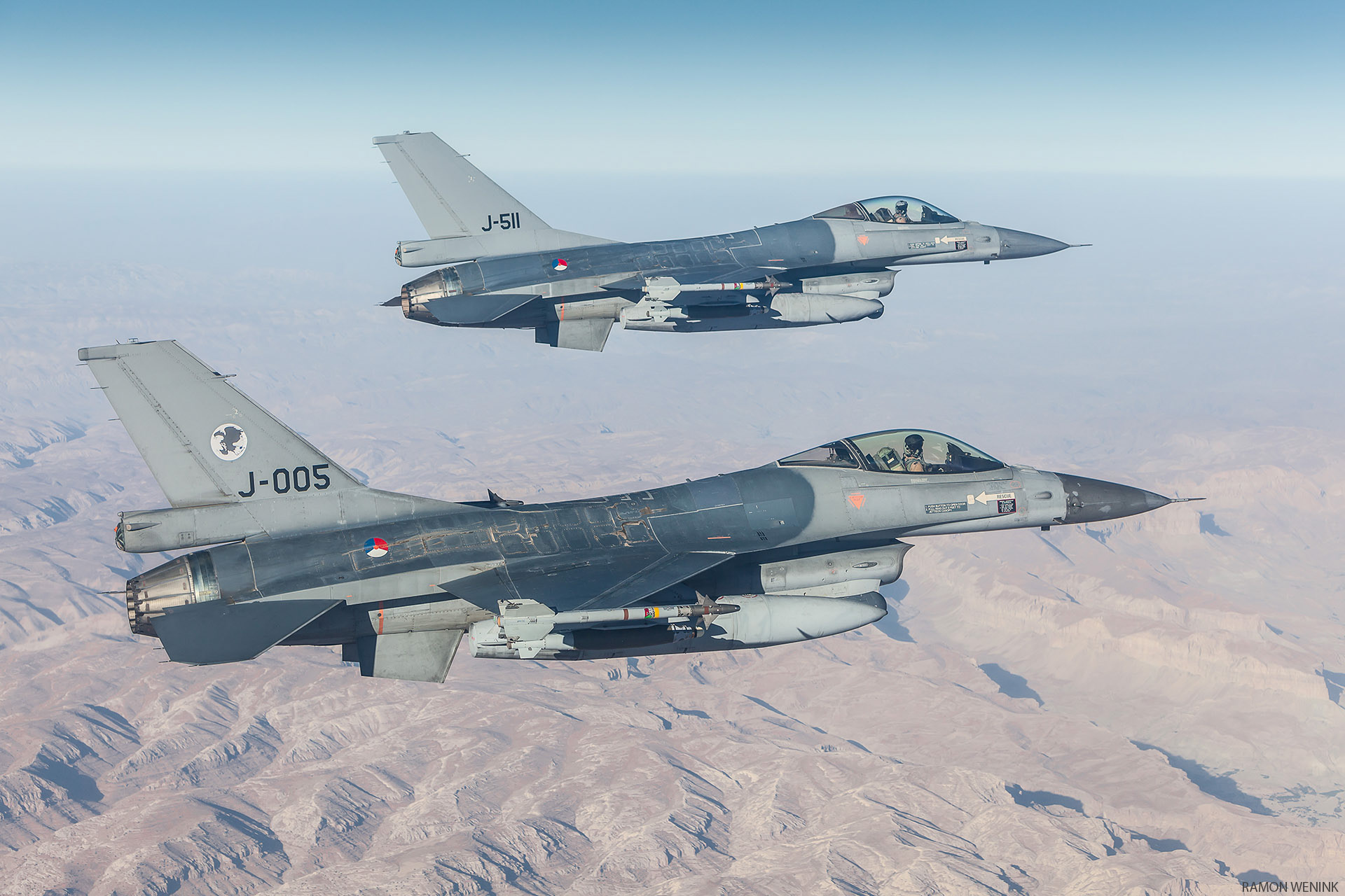 Ramon Wenink Aerial Photography - LOCKHEED MARTIN F-16AM - ATF