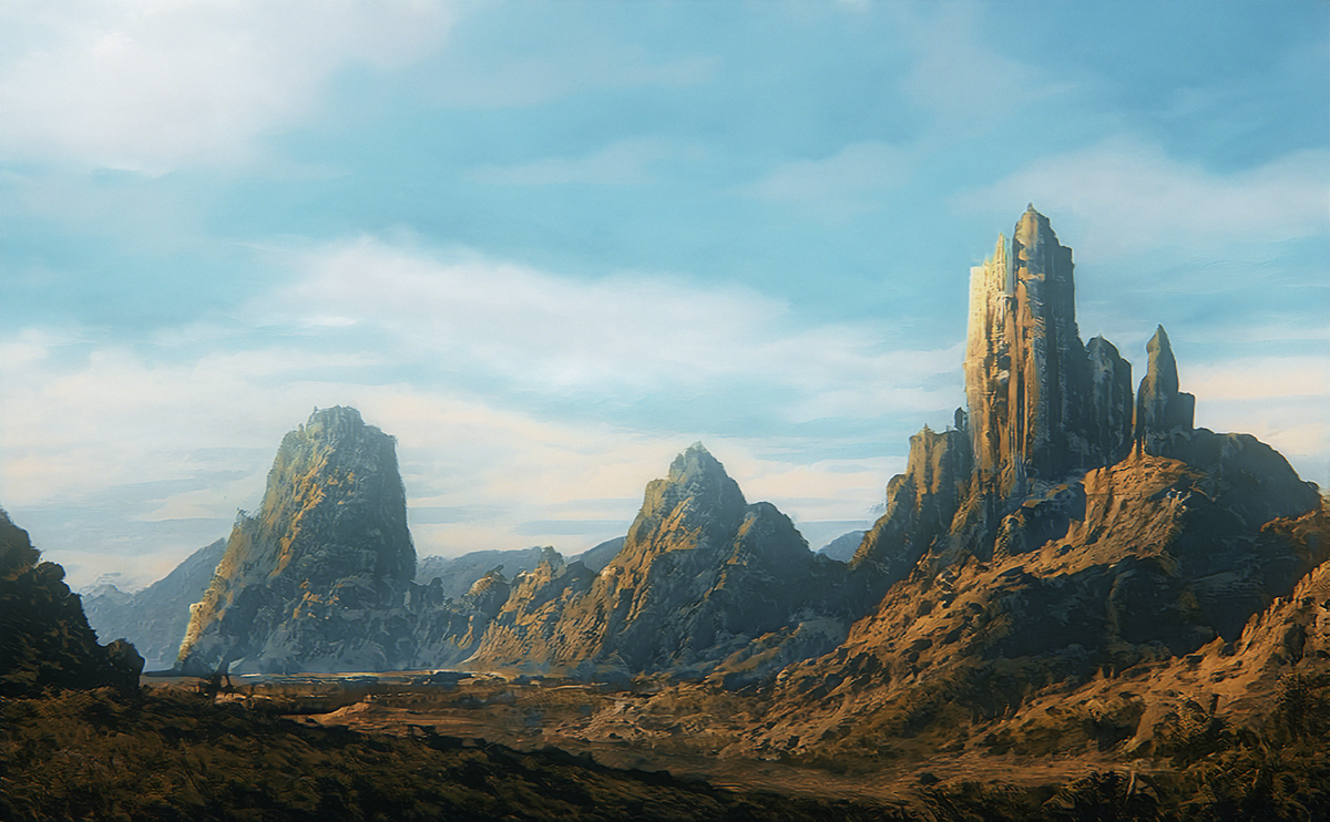 Shane Csontos-Popko - World of Arcadia: Concept Art Landscapes