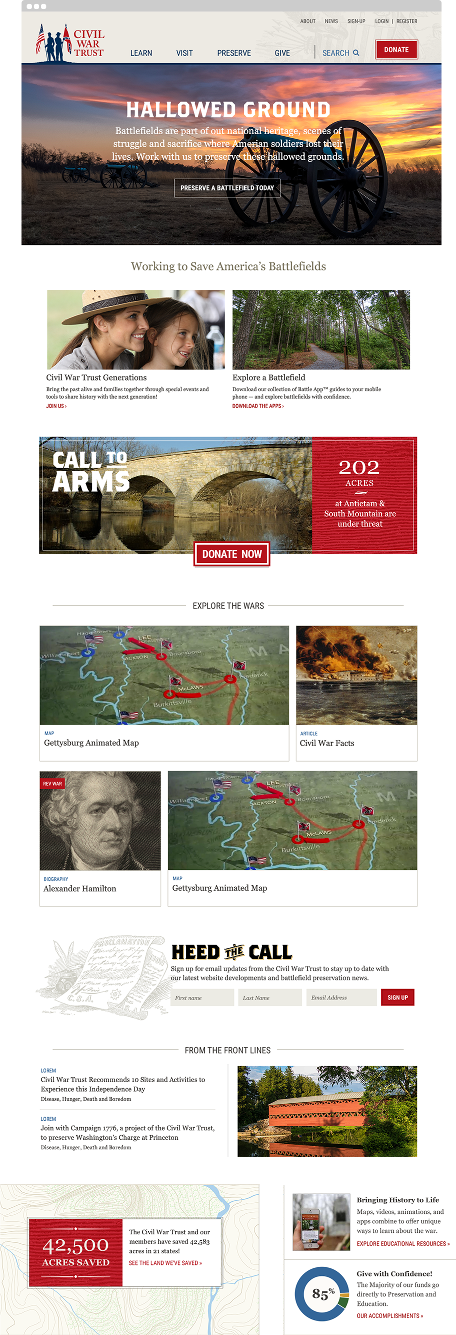 erin brophy - Civil War Trust