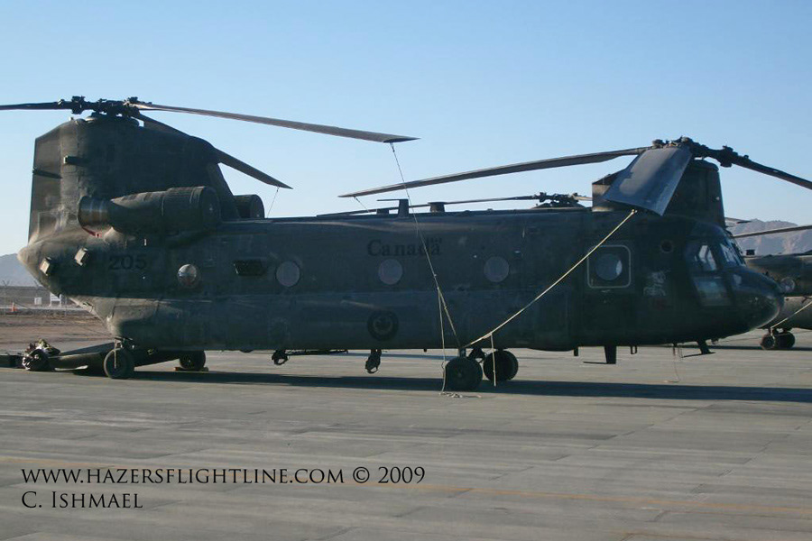 HAZER'S FLIGHTLINE - CH-147 CHINOOK